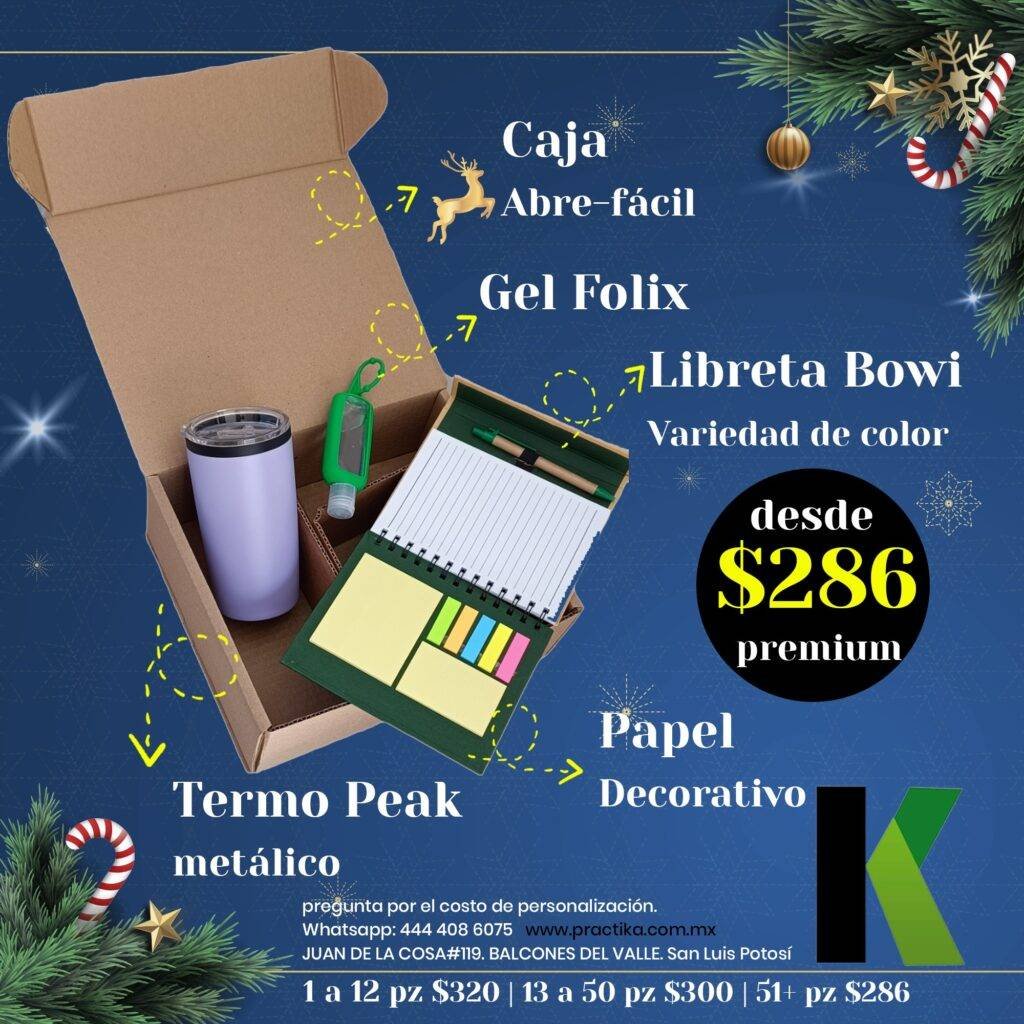 Premium-Kit navideño – Practika Publicidad San Luis Potosi