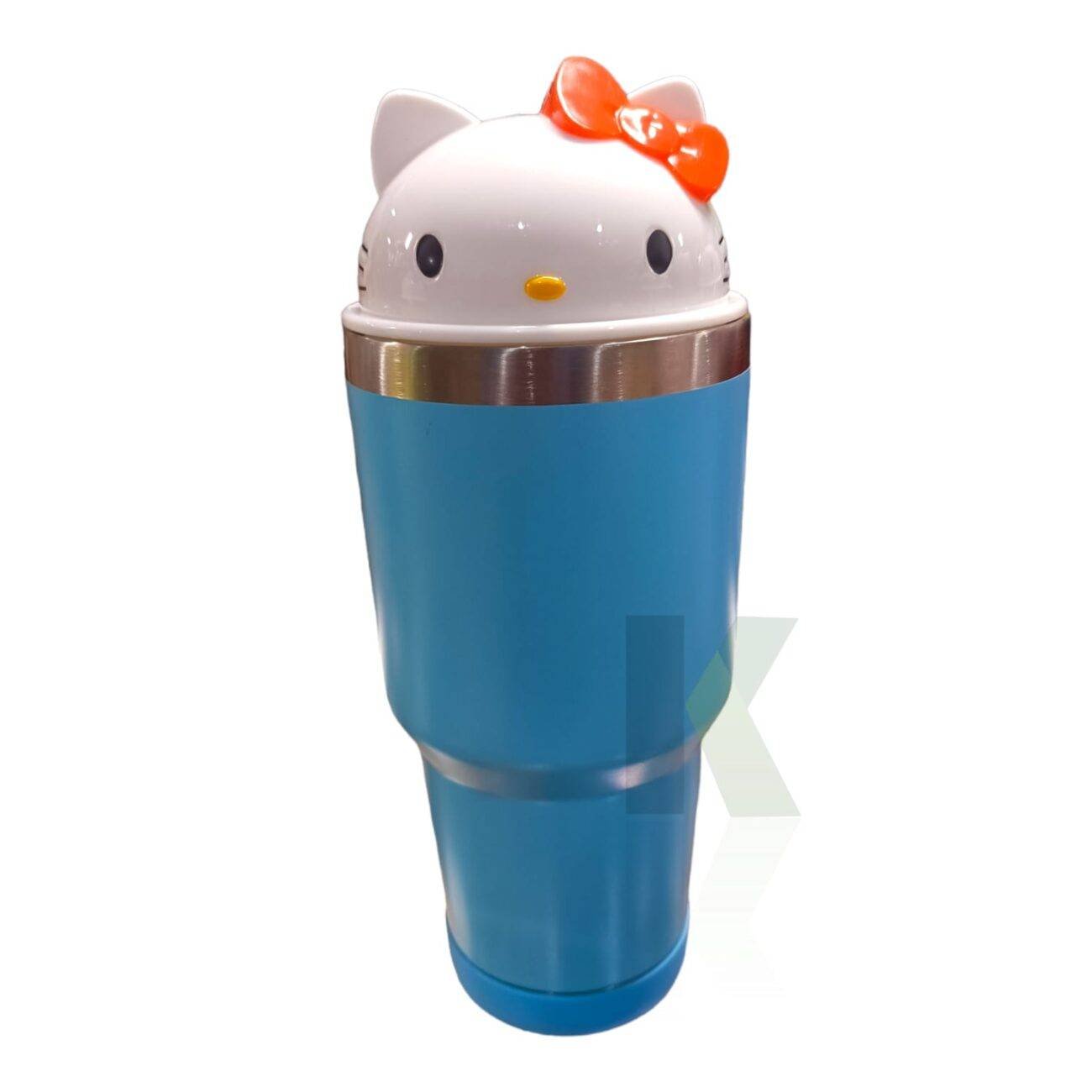 Termo para Café de Acero Inoxidable con Doble Pared de Hello Kitty Azul ...